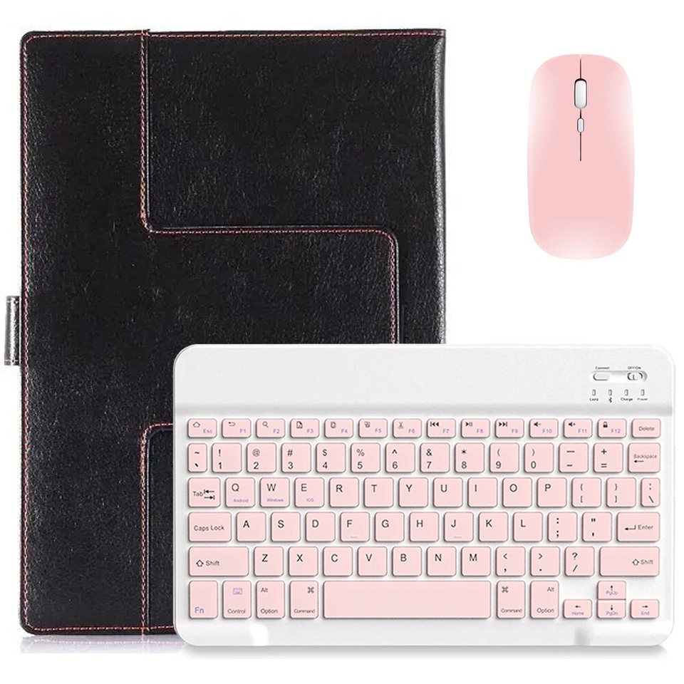 For Doogee U9/U10/T20/T30S/T30 Pro Universal Bluetooth Keyboard Case ...