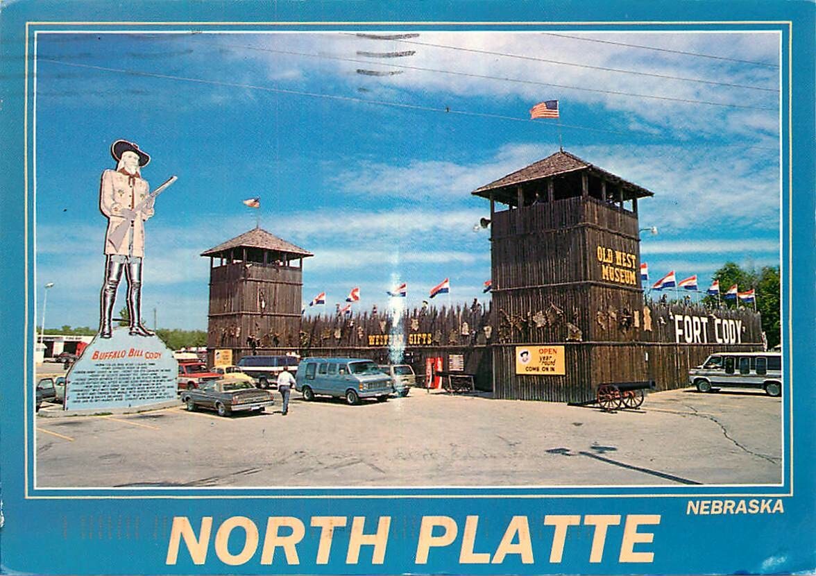 Postcard Fort Cody Trading Post North Platte Nebraska, NE | eBay