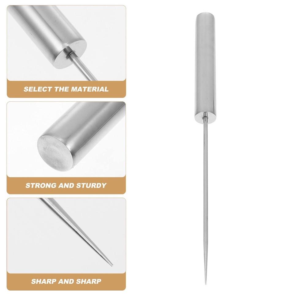 Stainless Steel Ice Pick Ice Crusher Ice Chisel Removal Pick Crushed ...