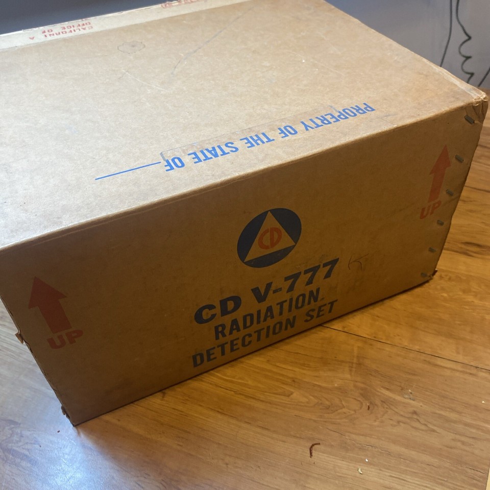 Complete & Certified Geiger Counter CD V-777-1 Radiation Detection Set ...