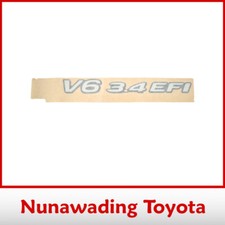 7547360240 Genuine Toyota Plate Rear Body Name No.3 75473-60240 for ...