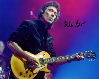 STEVE HACKETT SIGNED AUTOGRAPHED 8x10 PHOTO FORMER GENESIS GUITARIST ...