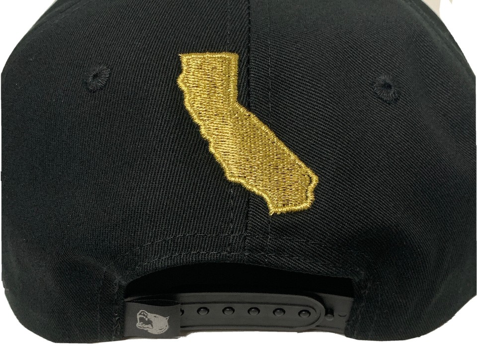 GOLD STRAIGHT OUTTA COMPTON CA CALI EAZY E DR DRE ICE CUBE NWA SNAPBACK ...