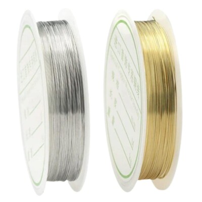 Copper Metallic String Wire Resistant Strong Line for Jewellery Making ...