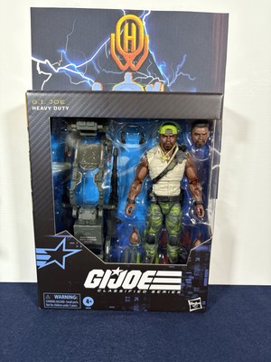 G.I. JOE CLASSIFIED HEAVY DUTY #150 6" ACTION FIGURE BY HASBRO IN HAND ...