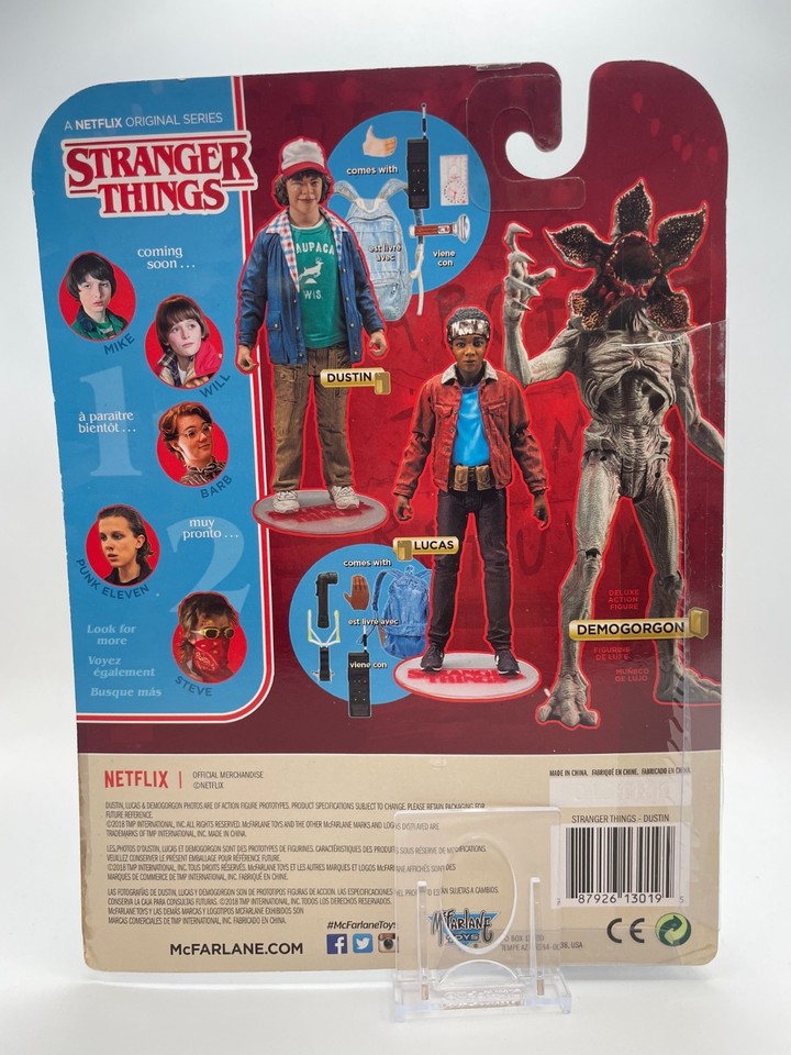 McFarlane Netflix STRANGER THINGS series 2 DUSTIN action figure MOSC | eBay