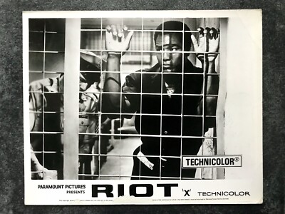 RIOT Vintage Original 1969 Prison Movie Film Photo JIM BROWN NFL ...