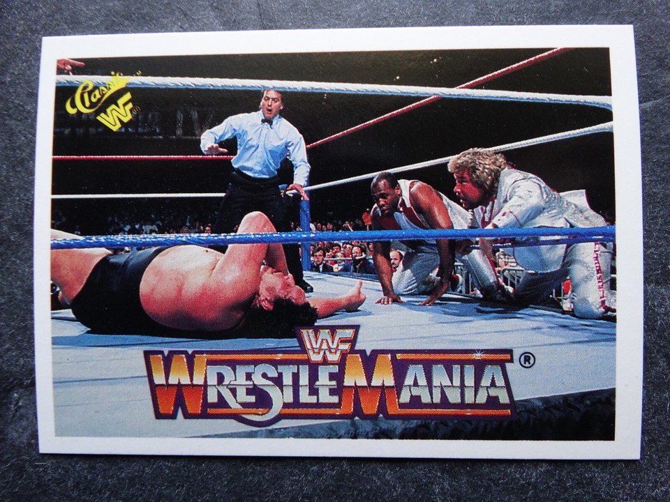 1990 Classic WWF WWE The History of Wrestlemania Cards Complete Your ...