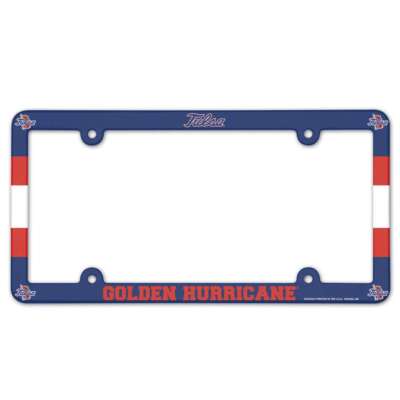 Tulsa Golden Hurricanes Plastic License Plate Frame | eBay