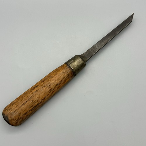 VTG PEUGEOT FRERES 3/16" Pig Sticker Mortise Chisel 11.5" WOODWORKING ...