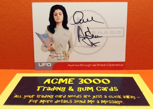 Gerry Anderson UFO Unstoppable Ayshea Brough Autograph Card AB3 SHADO ...
