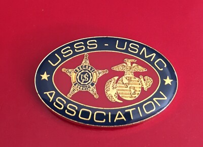 Pin USSS-USMC Association | eBay