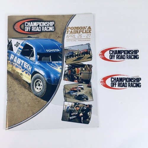 CORR Championship Off Road Racing Program 2008 Rick Huseman #36 Toyota ...