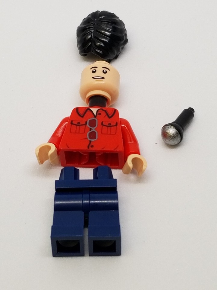 GENUINE LEGO® IDEA157 BTS J-Hope with Silver Microphone From Set 21339 ...