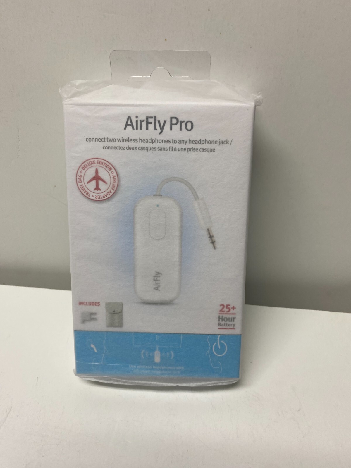 AirFly Pro Deluxe includes Travel bag + International Airline Adapter ...