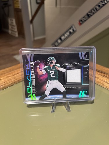 2022 Panini Black - Starlight Materials Zach Wilson #SLM-ZWI Silver /75 ...