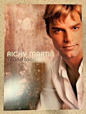 Ricky Martin Sound Loaded 2000 Promo Poster | eBay