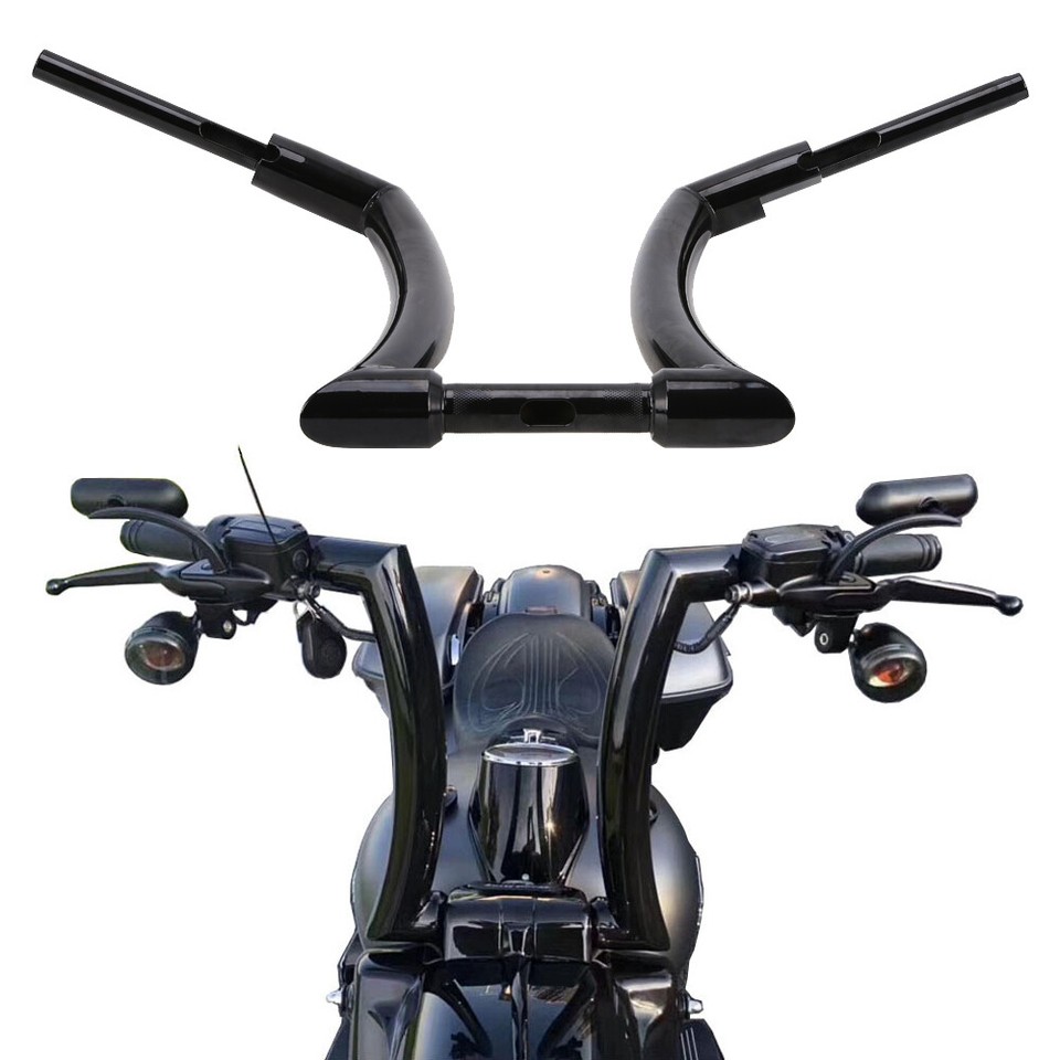 12" 14" 16" APE HANGER HANDLEBARS FAT 1-1/2" DNA MONSTER BARS FOR ...