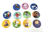 Peanuts Pogs Set Of 11 Charlie Brown Snoopy Lucy Woodstock Sally Linus ...