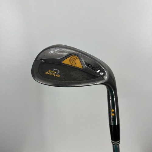 Cleveland CG14 Zip Grooves 56 Sand Wedge 14 Bounce Stiff Flex RH 35.5 ...