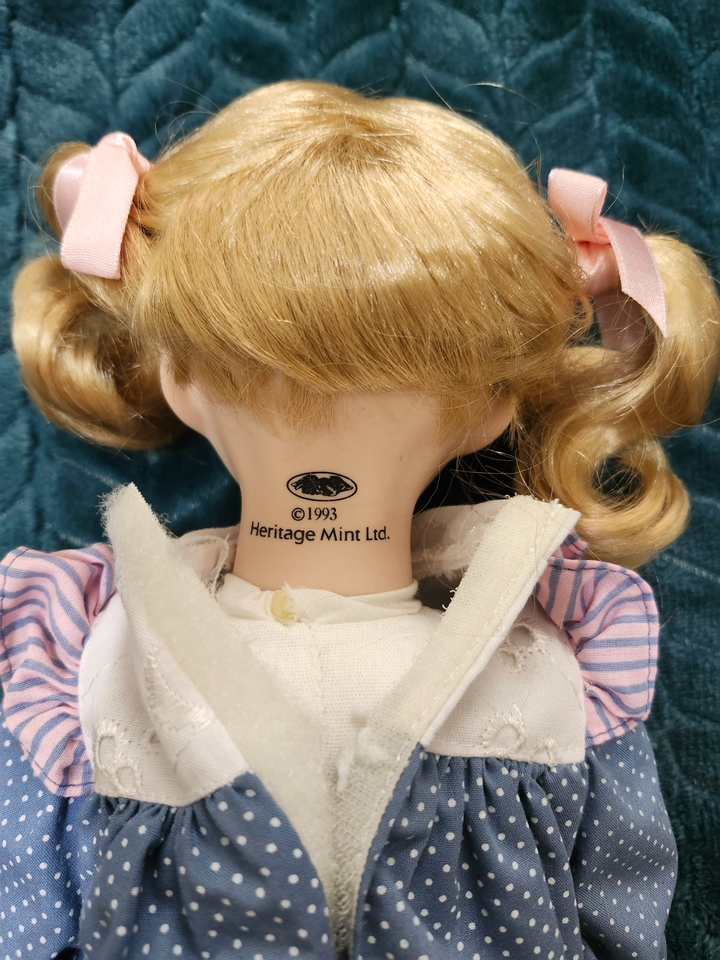 Vintage Heritage Mint 14" Procelain Doll "Tammie" in Box 1993 | eBay