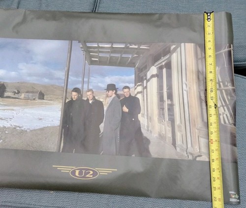 Rare Vintage U2 Album Poster 1987 22.5 X 34.5 | eBay