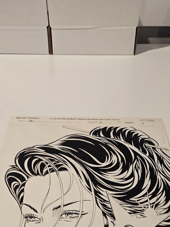 William Bill Tucci Shi #4 Cover Art Signed 11" x 17" Print for ...