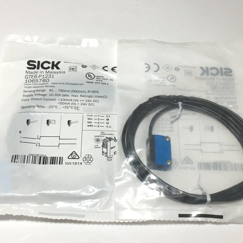 SICK GTE6-P1231 Photoelectric Sensor New One Free Shipping GTE6P1231 | eBay