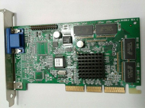NV996.0 VISIONTEK NVIDIA GATEWAY 2000 RIVA TNT2 64 AGP VGA CARD 8MB OR ...