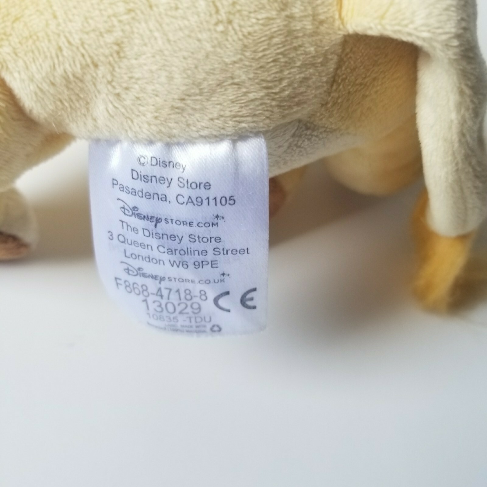 Disney Store The Lion King 7” Young Simba Plush Stuffed Animal Toy ...