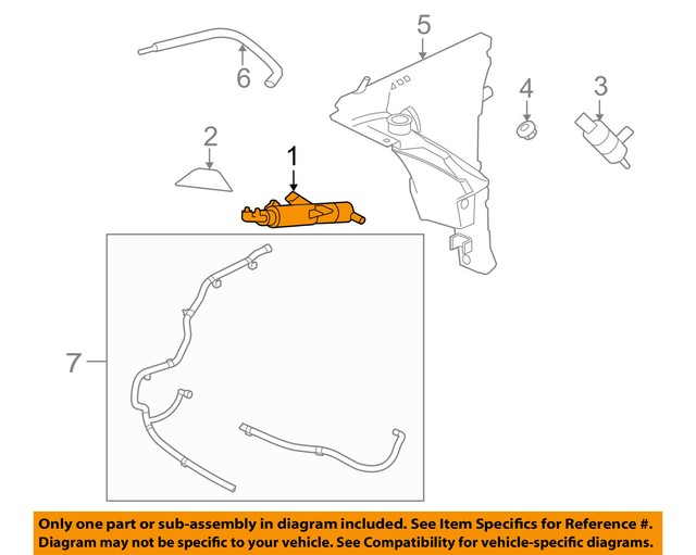 Jaguar C2Z7948 Genuine OEM Factory Original Nozzle for sale online | eBay