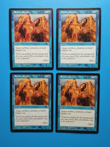 MTG 4x Reality Ripple x4 LP Mirage Magic the Gathering Playset | eBay