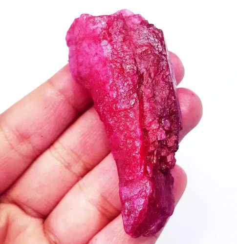185.45 Ct Certified Natural Red Beryl (Bixbite) Extremely Rough Loose Gemstone | eBay