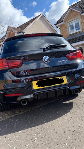 Maxton very aggressive Bmw rear diffuser black ,retails and bought for ...