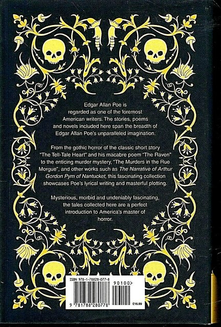 The Edgar Alen Allan Poe Collection of Short Stories Tales Works ...