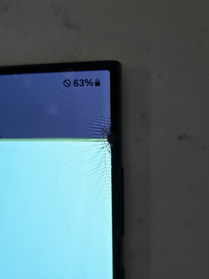 Samsung Galaxy S23 Ultra 512GB Graphite - Broken/Cracked Screen ...