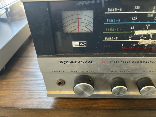Realistic DX-150A Radio Shack AC/DC Solid State Communications Receiver ...
