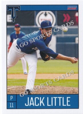 2023 Tulsa Drillers Jack Little RC Rookie Los Angeles Dodgers Minor ...