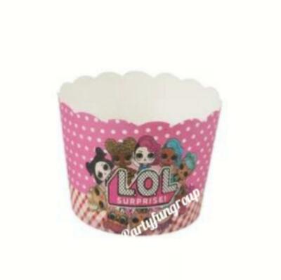 LOL Surprise Cupcake Cups 24pcs LOL Dolls Cupcake Muffin Cup Party ...