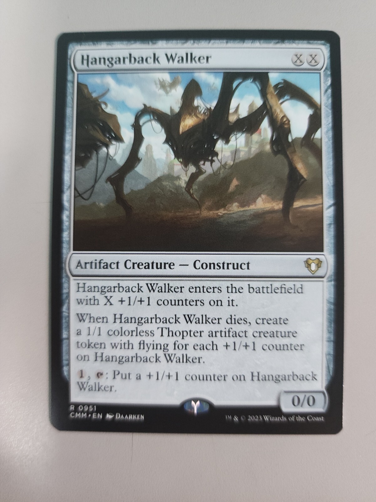 MTG Hangarback Walker Commander Masters 0951 Regular Rare for sale ...