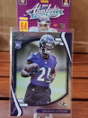 2021 Panini Absolute Football Brandon Stephens - Rookie Card ...
