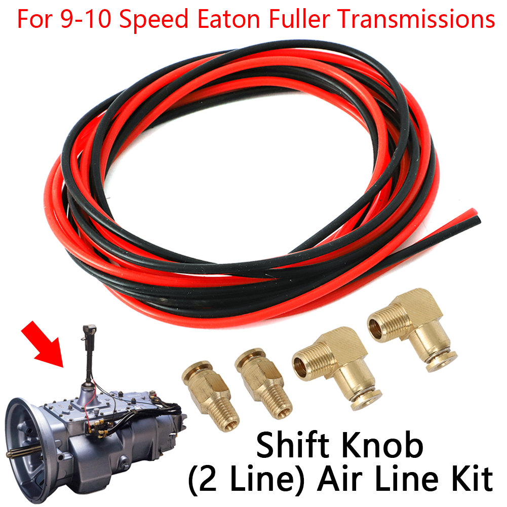 For 9-10 Speed Eaton Fuller Transmission Shifter Shift Knob 2 Air Line ...