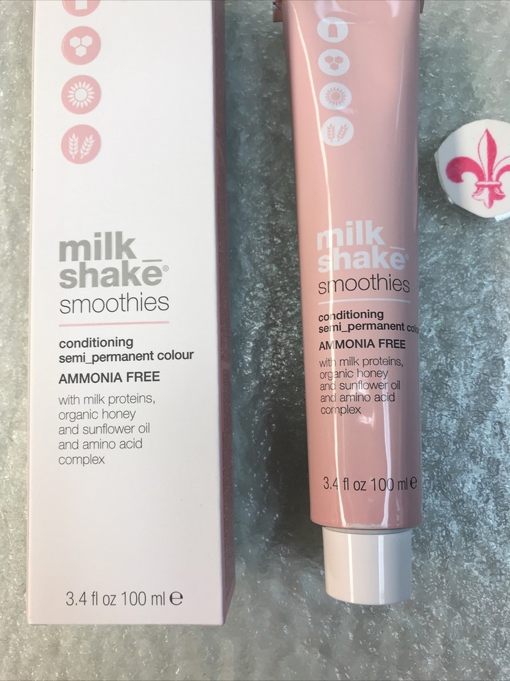 MILK SHAKE SMOOTHIES Color 8.13 Conditioning Semi-Perm Hair Color 3.4 ...