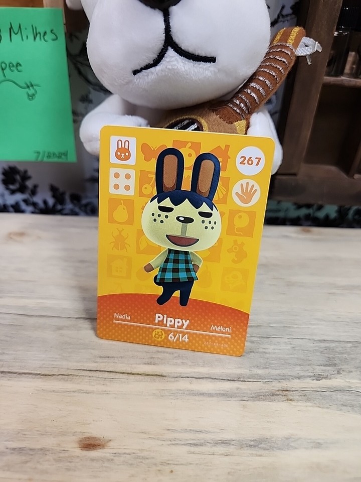 Pippy # 267 Animal Crossing Amiibo Card Horizon Series 3 | eBay