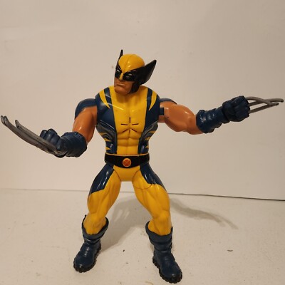 Wolverine Talking Action Figure 10" Electronic Claw Slash Hasbro Marvel ...