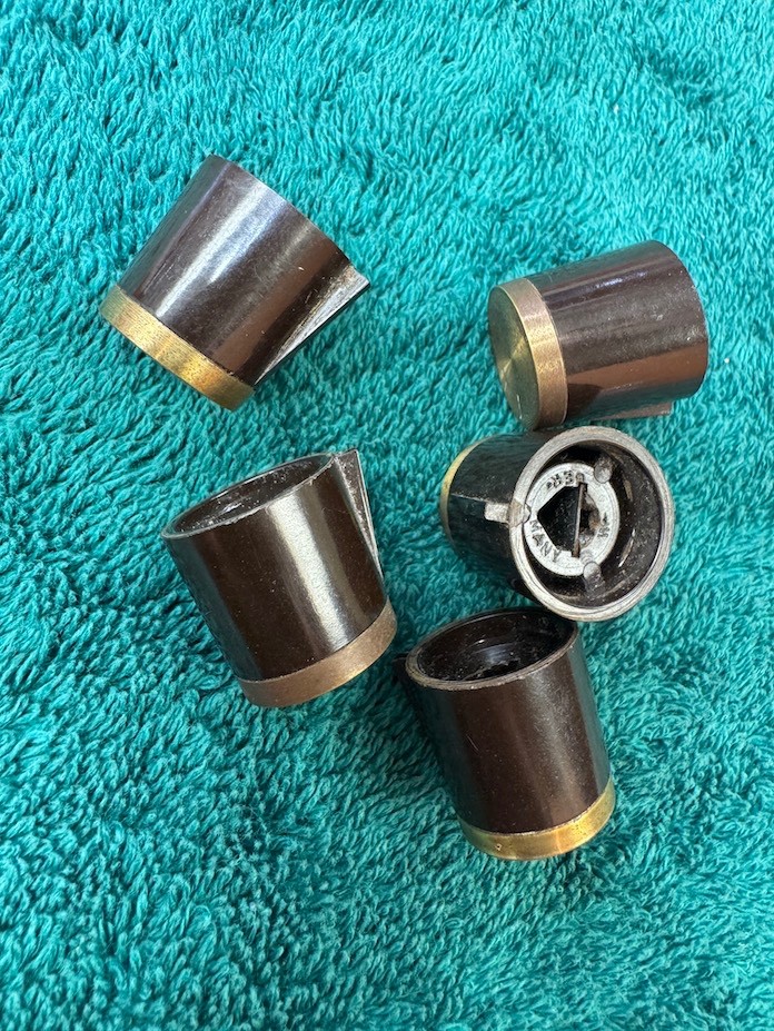 5 Fisher Knobs 600-T TX-300 TFM-300 700-T Solid State Receiver ...