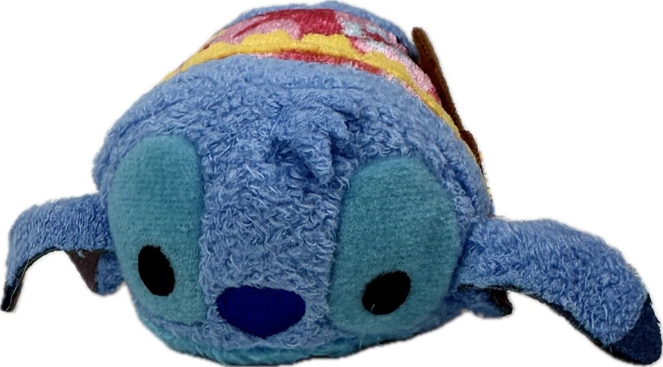 Disney Store Blue 3.5 Inch Aloha Hawaii Stitch Ukulele Tsum Tsum Mini ...