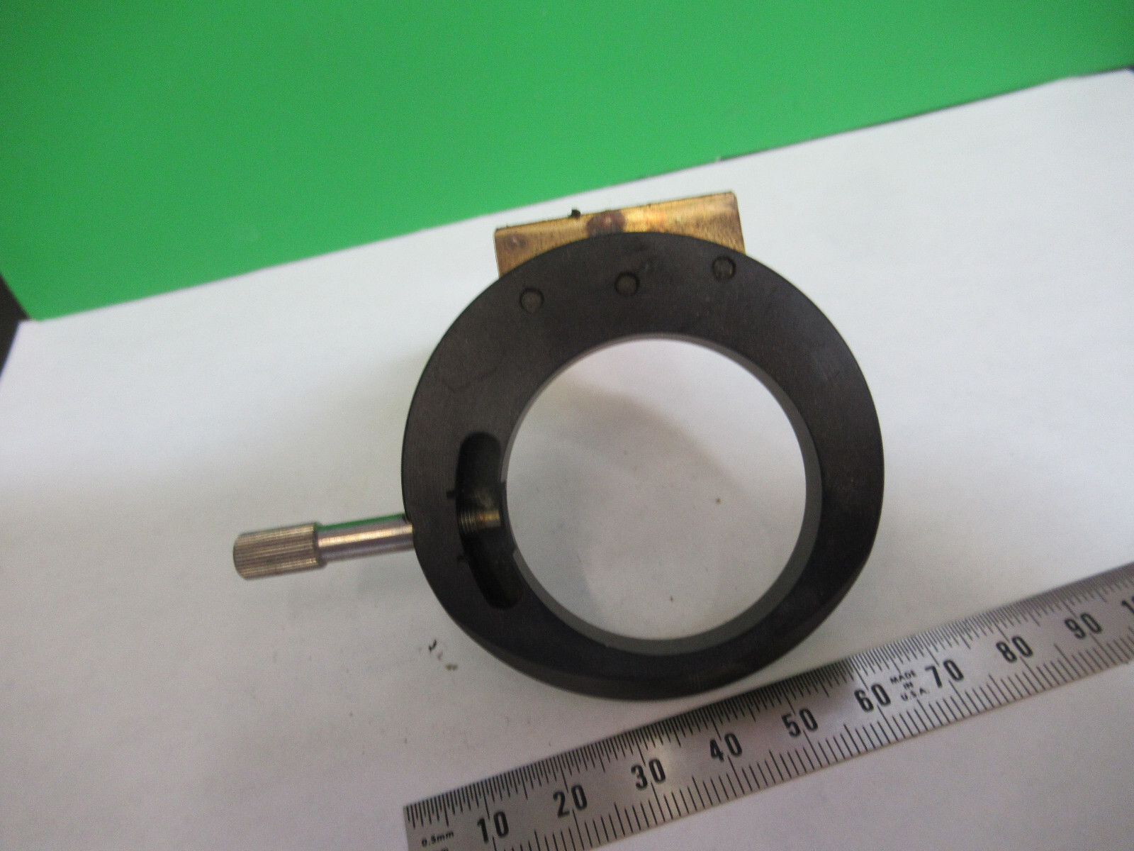 WILD HEERBRUGG CONDENSER HOLDER M11 MICROSCOPE PART AS PICTURED &A9-B ...