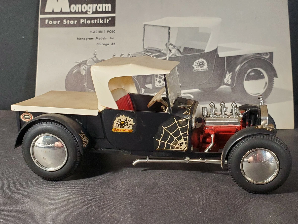Full-Scale Revell-Monogram Black Widow Hot Rod 1928 Ford, 52% OFF
