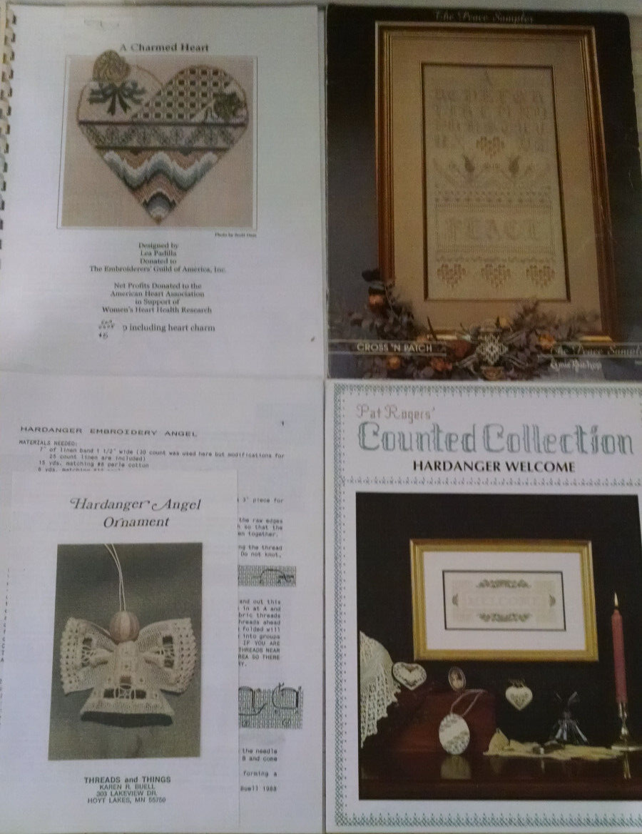 Lot of Hardanger Stitch Charts | eBay